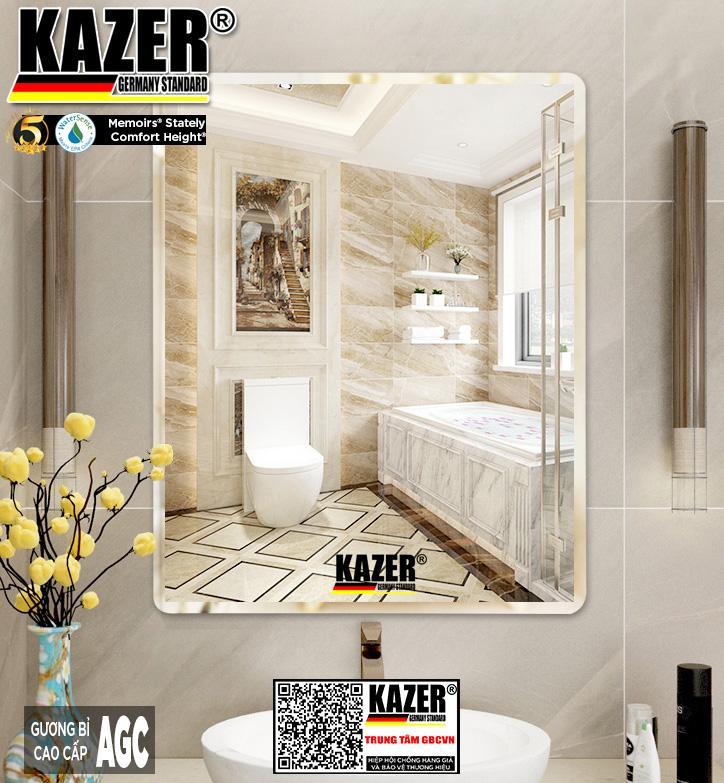 Gương soi Bỉ AGC - KAZER GERMANY 45x60 KZ7745 - .:: KAZER