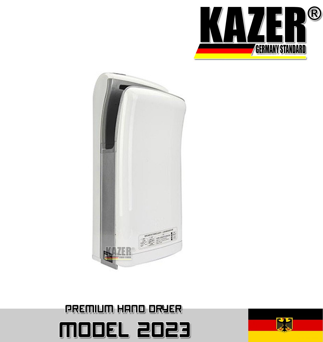 KZ6601- MÁY SẤY TAY THÔNG MINH KAZER AUTOMATIC MODEL 2023 - .:: KAZER
